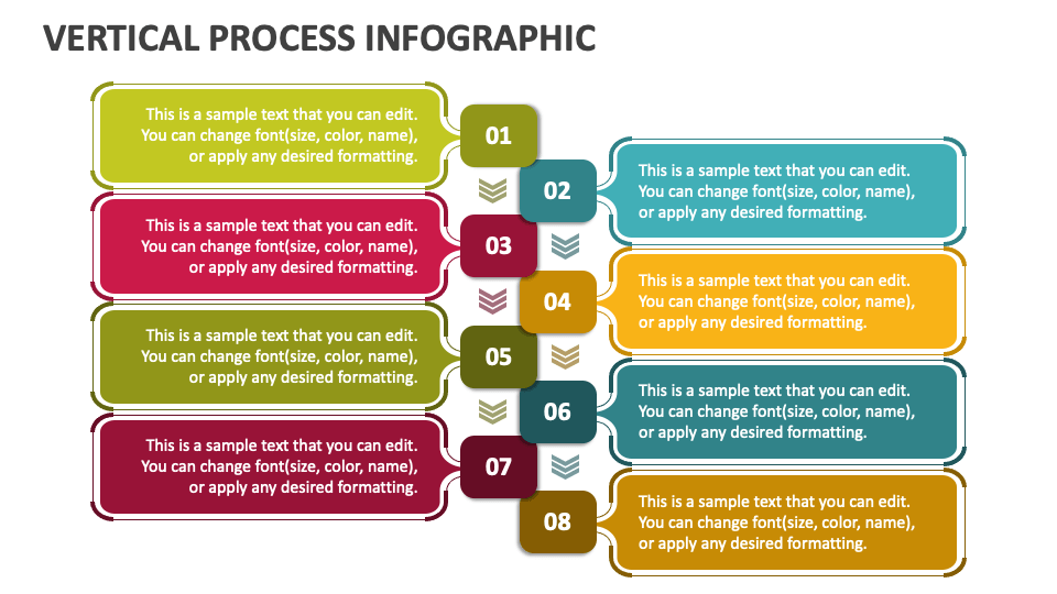 Vertical Process Infographic PowerPoint and Google Slides Template - PPT Slides