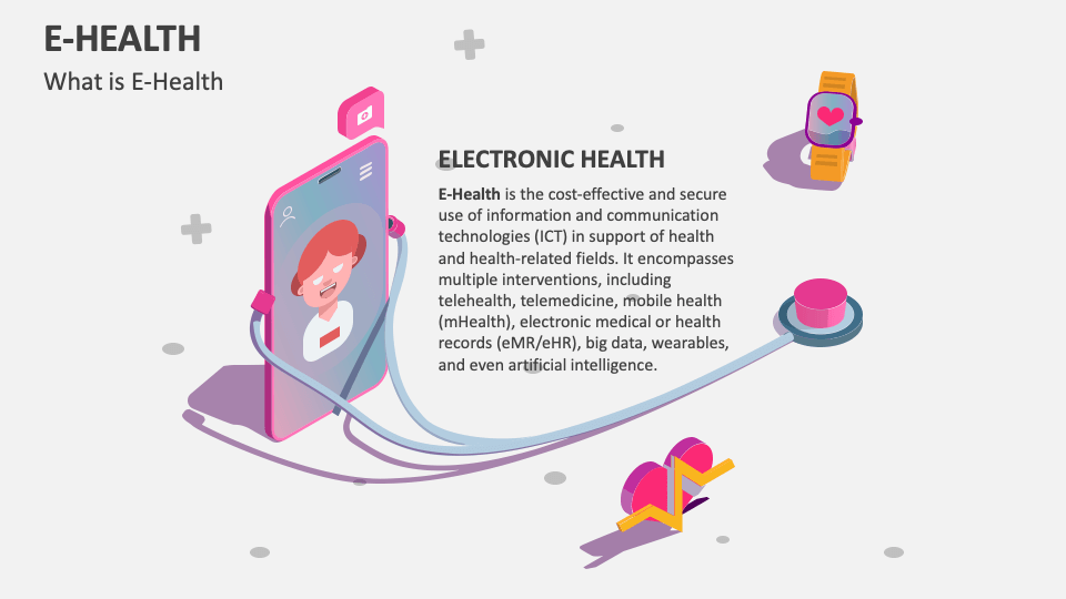 E-Health PowerPoint and Google Slides Template - PPT Slides