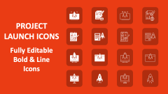 Project Launch Icons for PowerPoint and Google Slides - PPT Slides
