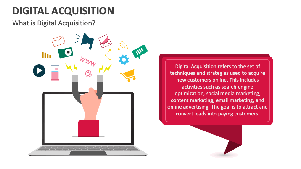 Digital Acquisition PowerPoint and Google Slides Template - PPT Slides