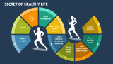 Secret of Healthy Life PowerPoint and Google Slides Template - PPT Slides