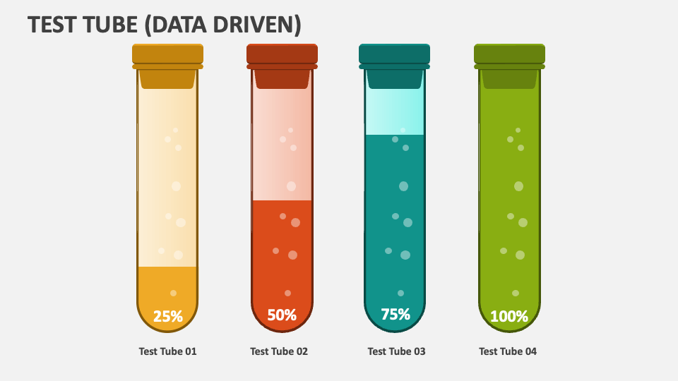 Test Tube (Data Driven) PowerPoint Presentation Slides - PPT Template