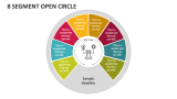 8 Segment Open Circle PowerPoint and Google Slides Template - PPT Slides