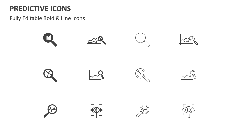 Predictive Icons for PowerPoint and Google Slides - PPT Slides