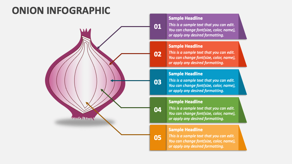 Onion Infographic PowerPoint and Google Slides Template - PPT Slides