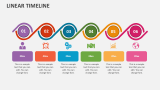 Linear Timeline PowerPoint Presentation Slides - PPT Template