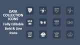 Data Collection Icons for PowerPoint and Google Slides - PPT Slides