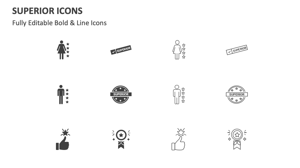 Superior Icons for PowerPoint and Google Slides - PPT Slides