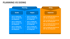 Planning Vs Doing PowerPoint and Google Slides Template - PPT Slides