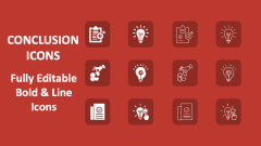 Conclusion Icons for PowerPoint and Google Slides - PPT Slides