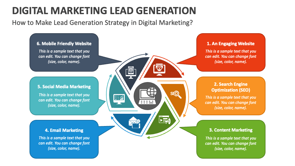 Digital Marketing Lead Generation PowerPoint Presentation Slides - PPT Template