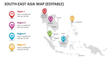 South-East Asia Map PowerPoint Presentation Slides - PPT Template