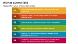 Works Committee PowerPoint and Google Slides Template - PPT Slides