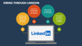 Hiring Through Linkedin PowerPoint and Google Slides Template - PPT Slides