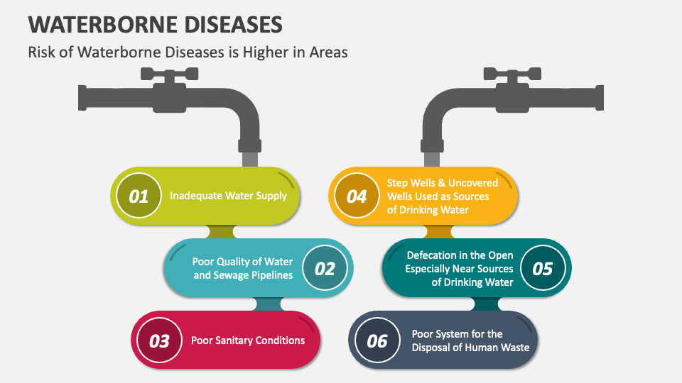 Waterborne Diseases PowerPoint and Google Slides Template - PPT Slides