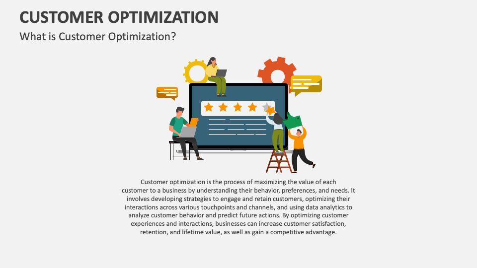 Customer Optimization PowerPoint and Google Slides Template - PPT Slides