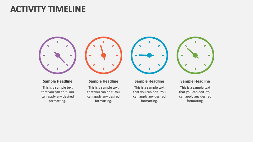Activity Timeline PowerPoint Presentation Slides - PPT Template
