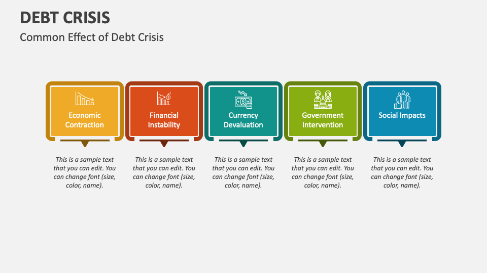 Debt Crisis PowerPoint and Google Slides Template - PPT Slides