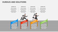 Hurdles and Solutions PowerPoint and Google Slides Template - PPT Slides