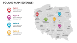 Poland Map PowerPoint Presentation Slides - PPT Template