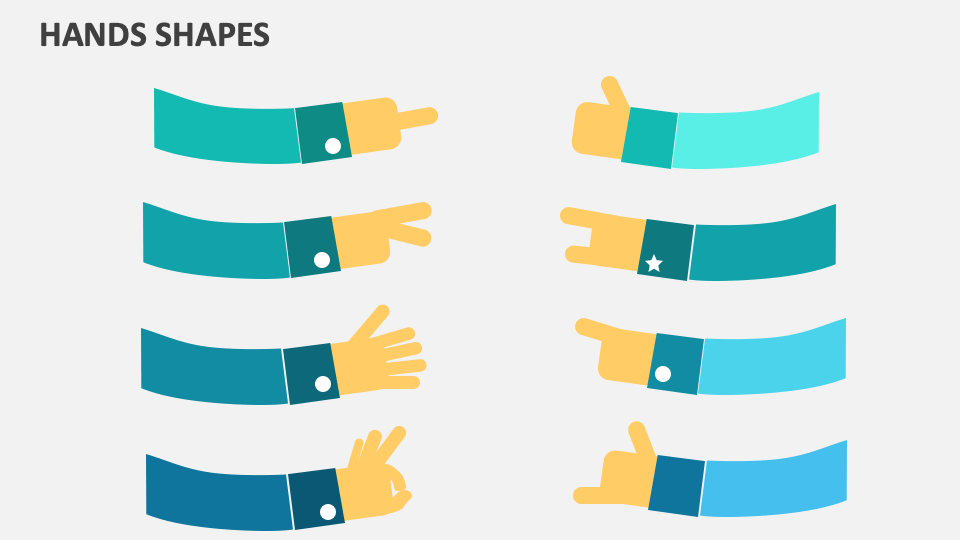 Hands Shapes Template for PowerPoint and Google Slides - PPT Slides