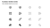 Flexible Work Icons for Google Slides and PowerPoint
