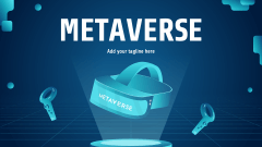 Creative Metaverse Theme for Google Slides and PowerPoint