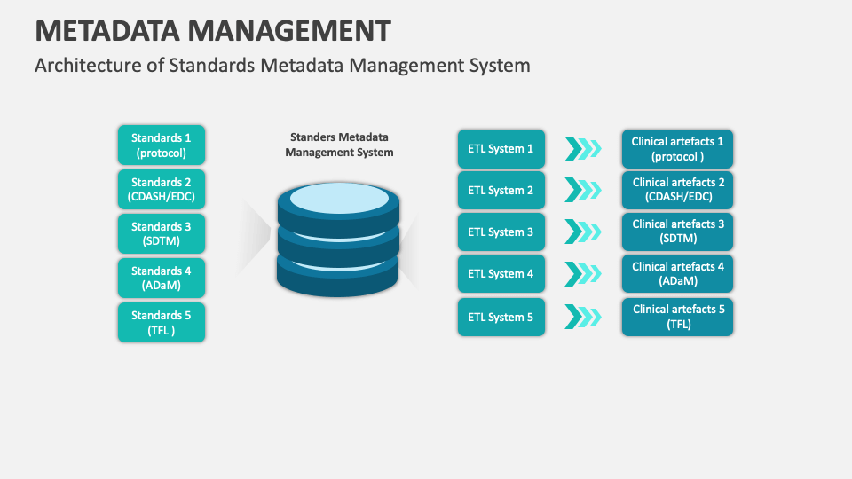 Metadata Management Template for PowerPoint and Google Slides - PPT Slides