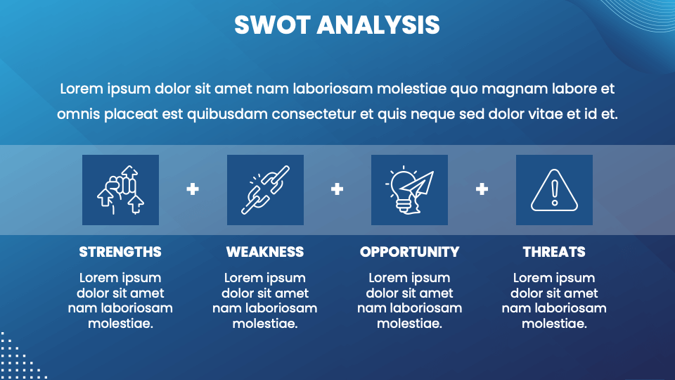 Blue Background Presentation Theme Template for Google Slides and ...