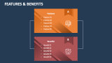 Features and Benefits PowerPoint and Google Slides Template - PPT Slides