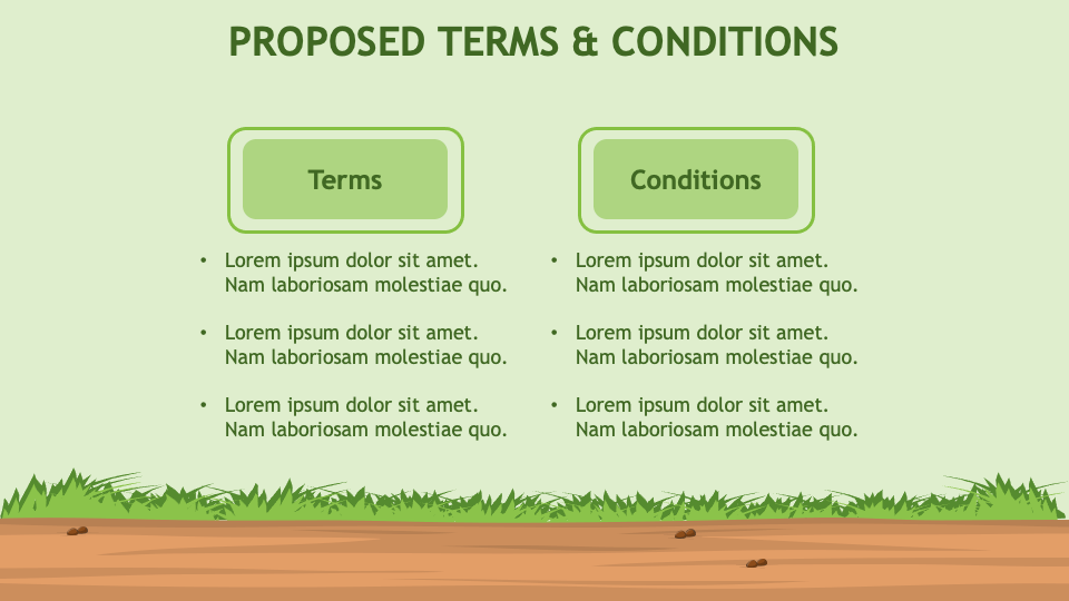 Land Sale Theme for PowerPoint and Google Slides - PPT Slides