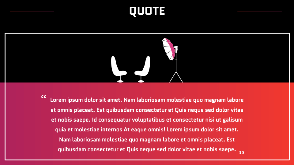 Free Talk Show Presentation Theme for Google Slides and PowerPoint