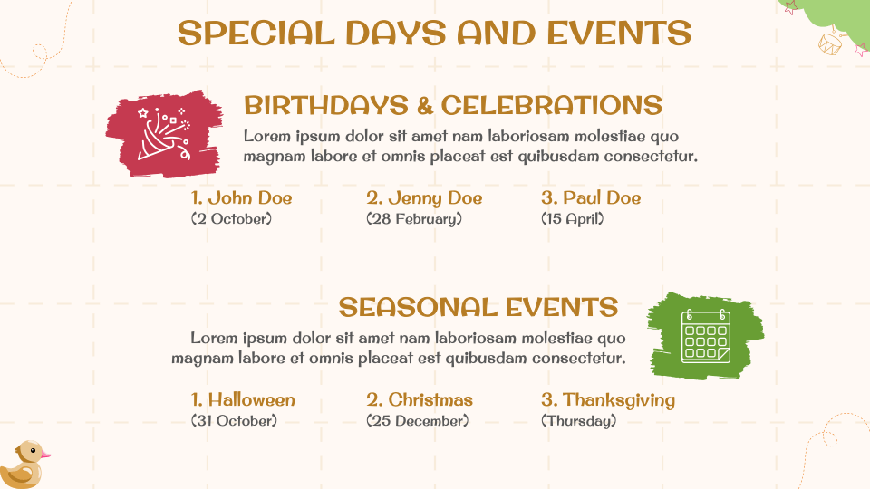 Free - Preschool Template for Google Slides and PowerPoint - PPT Slides