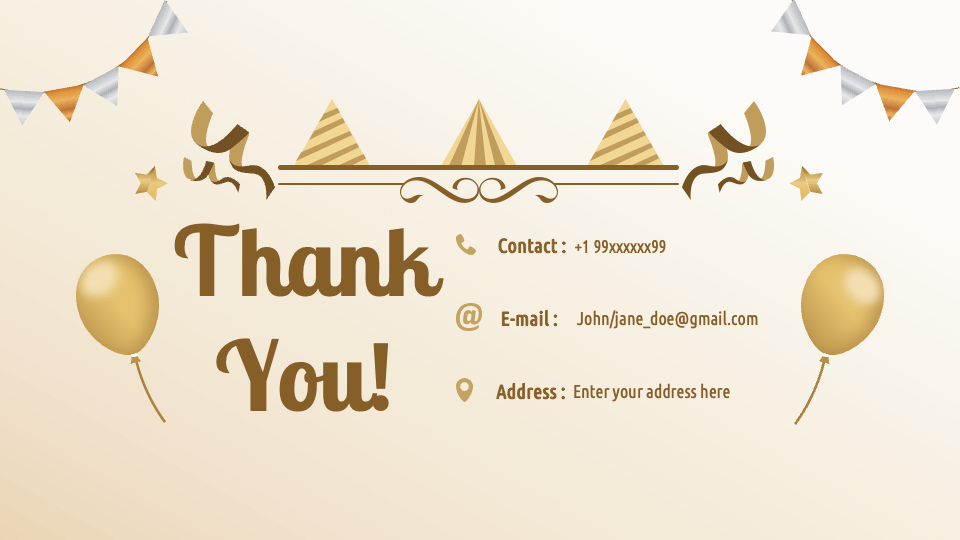 Free Birthday Theme for PowerPoint and Google Slides - PPT Slides