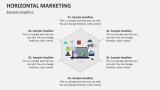 Horizontal Marketing PowerPoint and Google Slides Template - PPT Slides