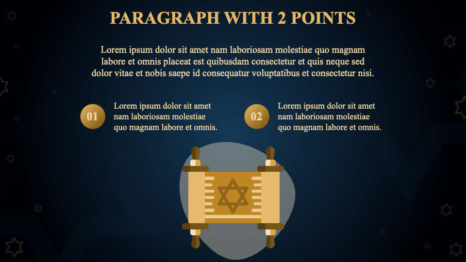 Free Jewish Theme for Google Slides and PowerPoint