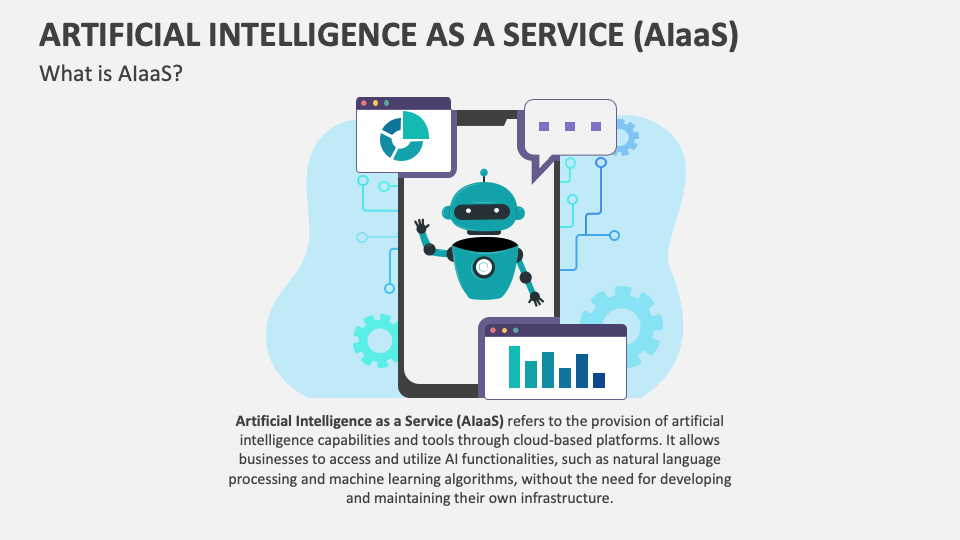 Artificial Intelligence as a Service (AIaaS) PowerPoint and Google Slides Template - PPT Slides
