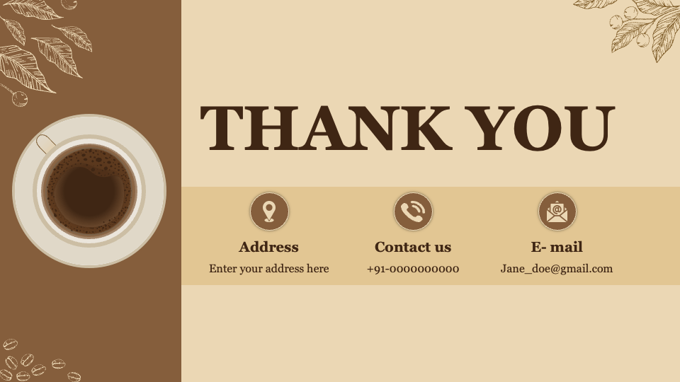 Free Coffee Theme for Google Slides and PowerPoint