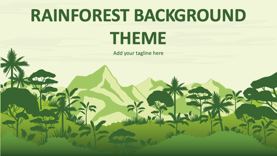 Free Rainforest Background Presentation Theme for Google Slides and ...