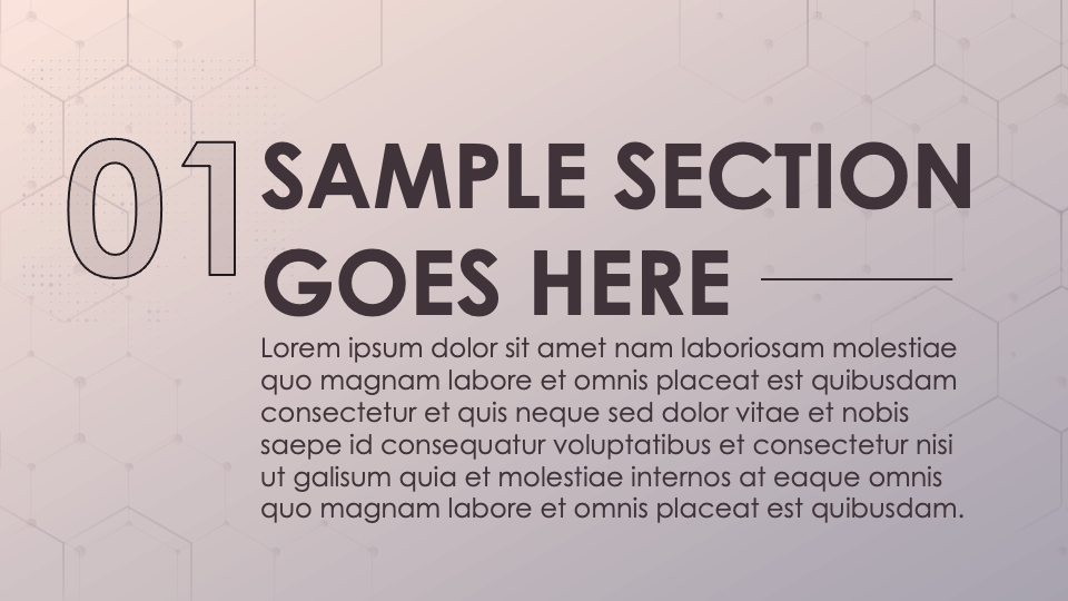 Free Hexagons Pattern Background Presentation for Google Slides and ...