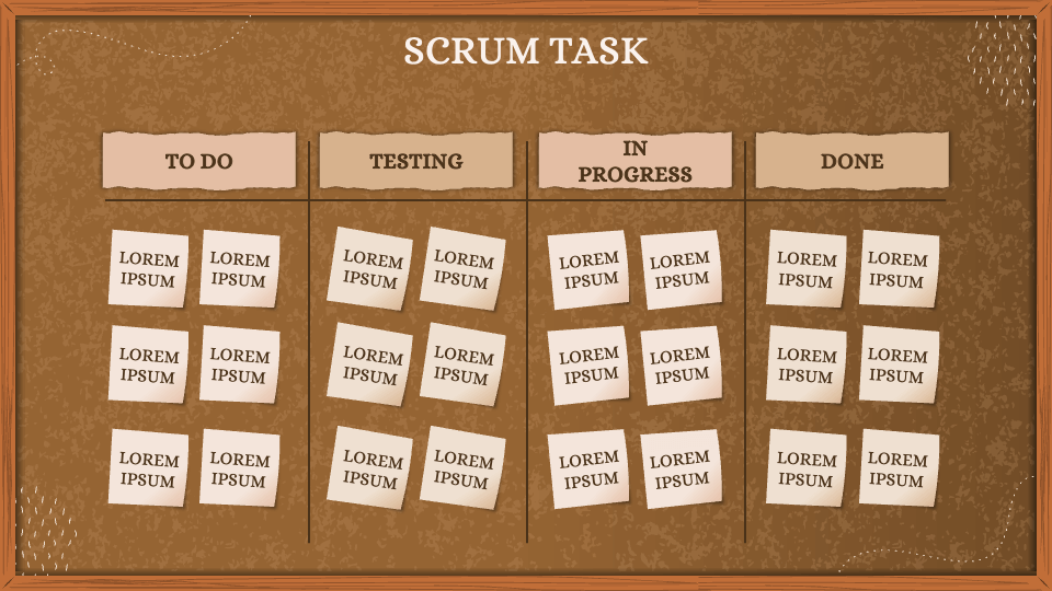 Free Cork Board Theme for Google Slides and PowerPoint