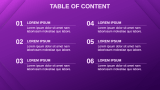 Free Purple Background Presentation for Google Slides and PowerPoint