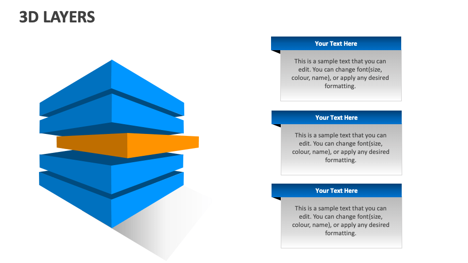 3D Layers Template for PowerPoint and Google Slides - PPT Slides