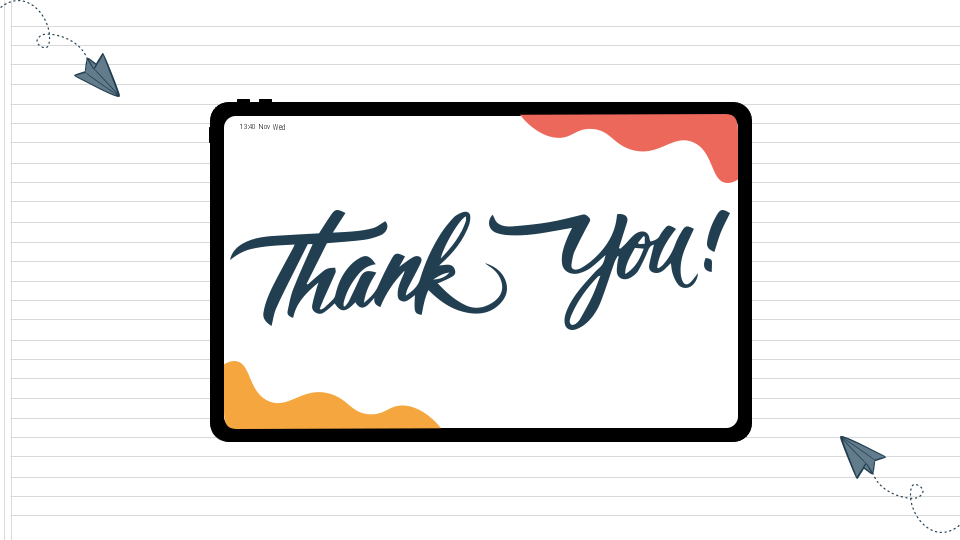 Free Online Notebook Presentation Theme for Google Slides and PowerPoint