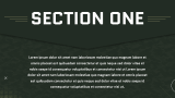 Free Military Background Presentation for Google Slides and PowerPoint