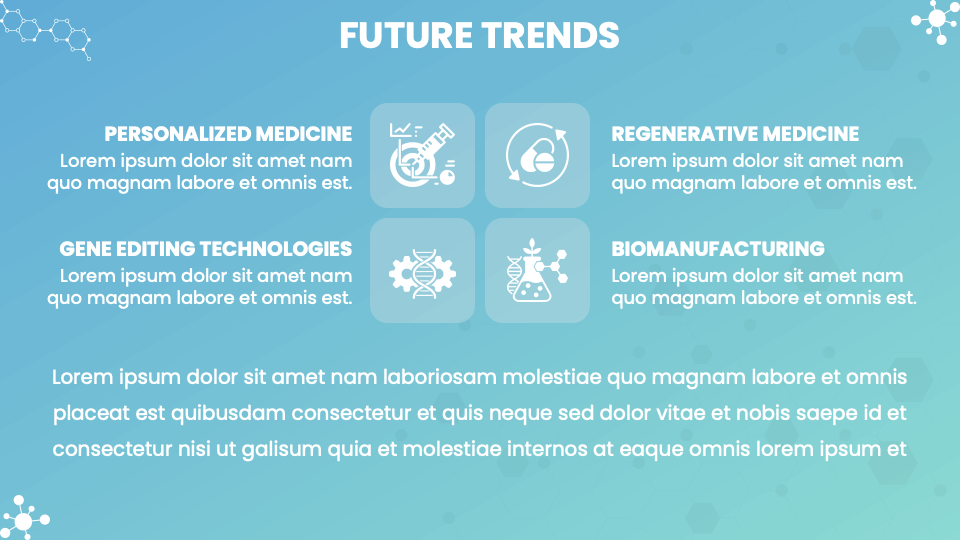 Free - Biotechnology Lesson Presentation Template for Google Slides and ...