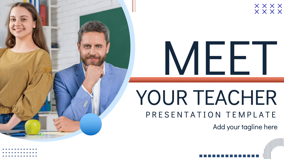Free - Meet Your Teacher Presentation Template for Google Slides and ...