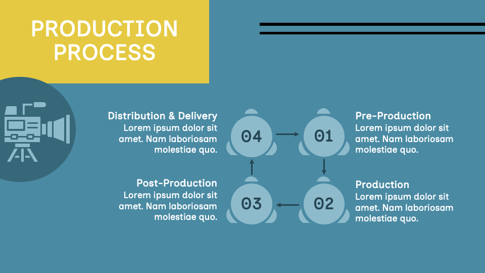 Video Production Pitch Deck for PowerPoint and Google Slides - PPT Slides
