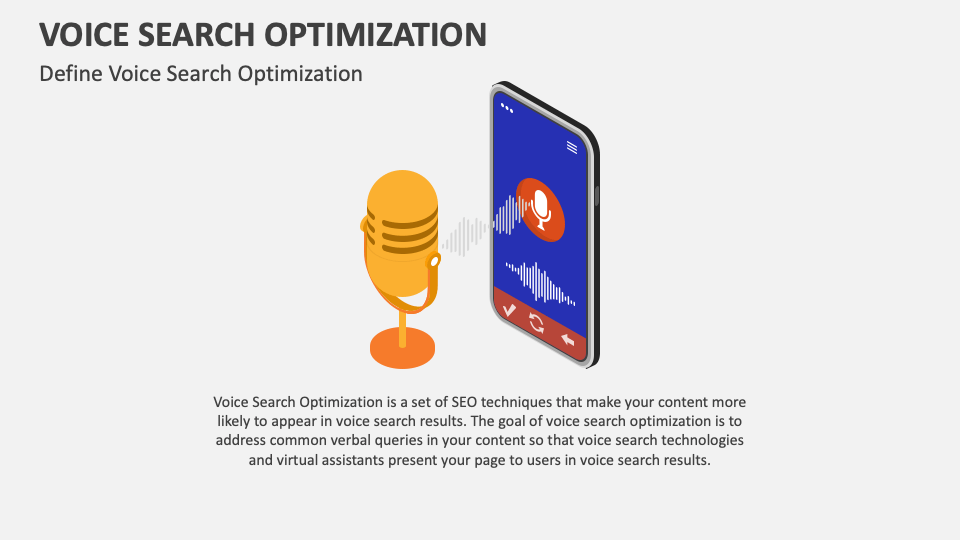 Voice Search Optimization PowerPoint and Google Slides Template - PPT ...