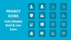 Privacy Icons for Google Slides and PowerPoint
